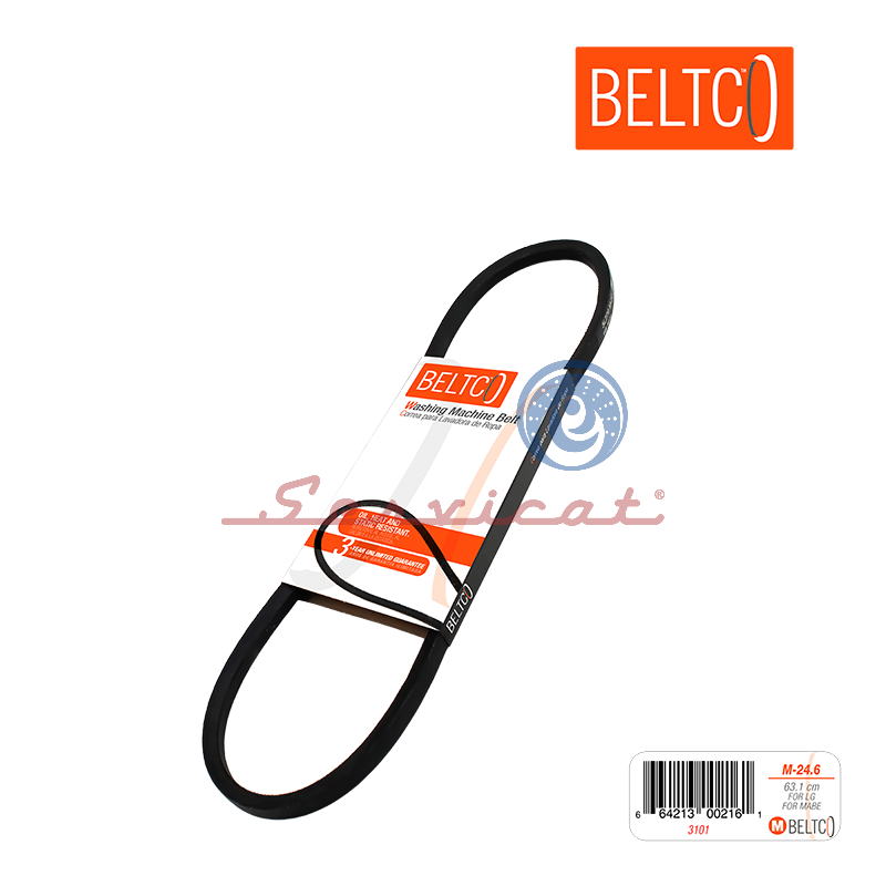 BANDA 63.1CM BELTCO LAVADORA LG - MABE | Distribuidores